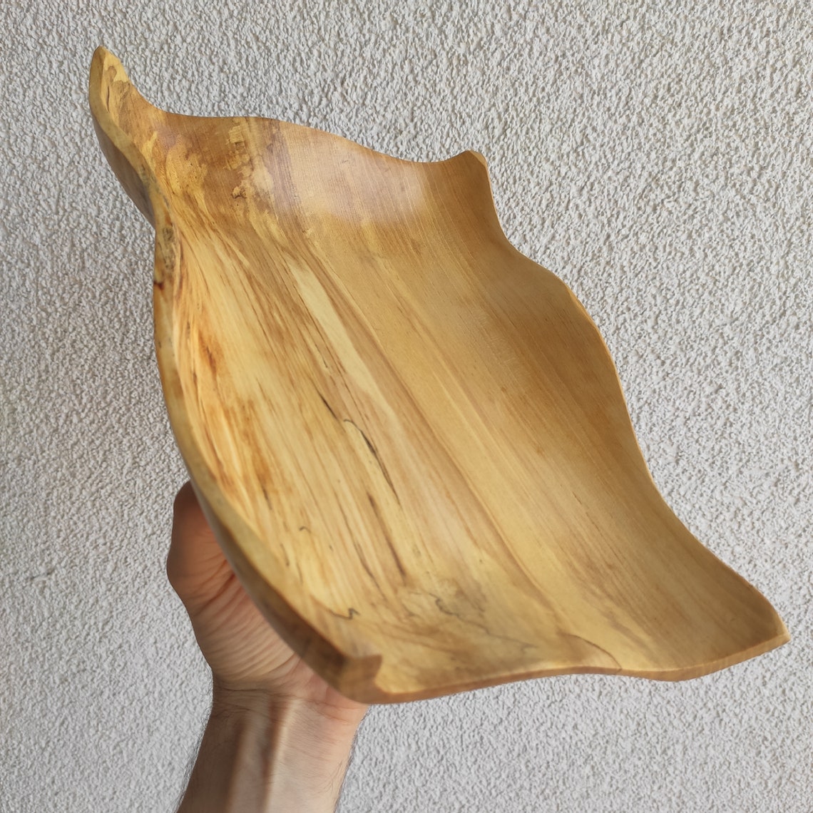 Unique Serving Board With Wavy Edges DIY Snack Plate Stylish Irregular ...