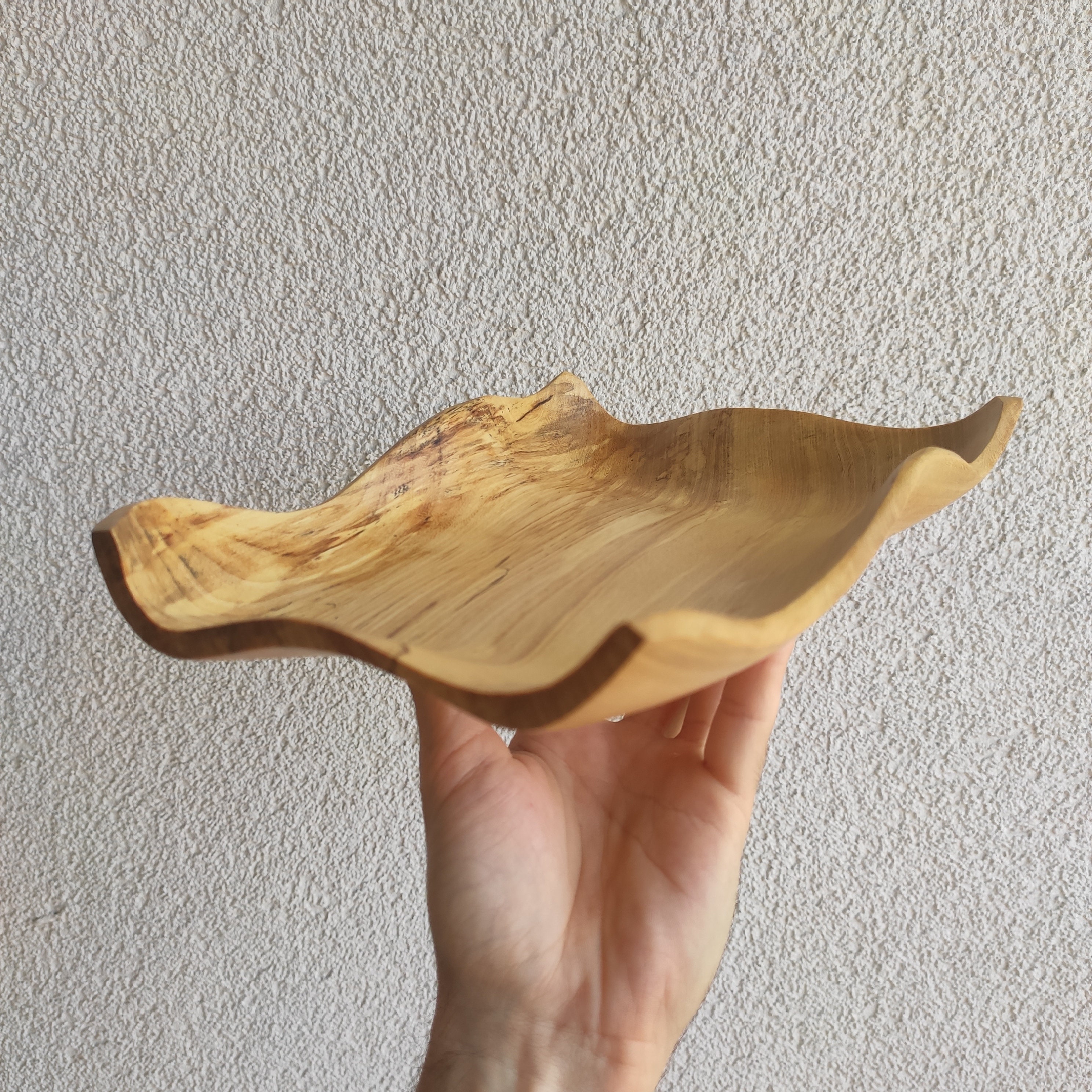 Unique Serving Board With Wavy Edges DIY Snack Plate Stylish Irregular ...