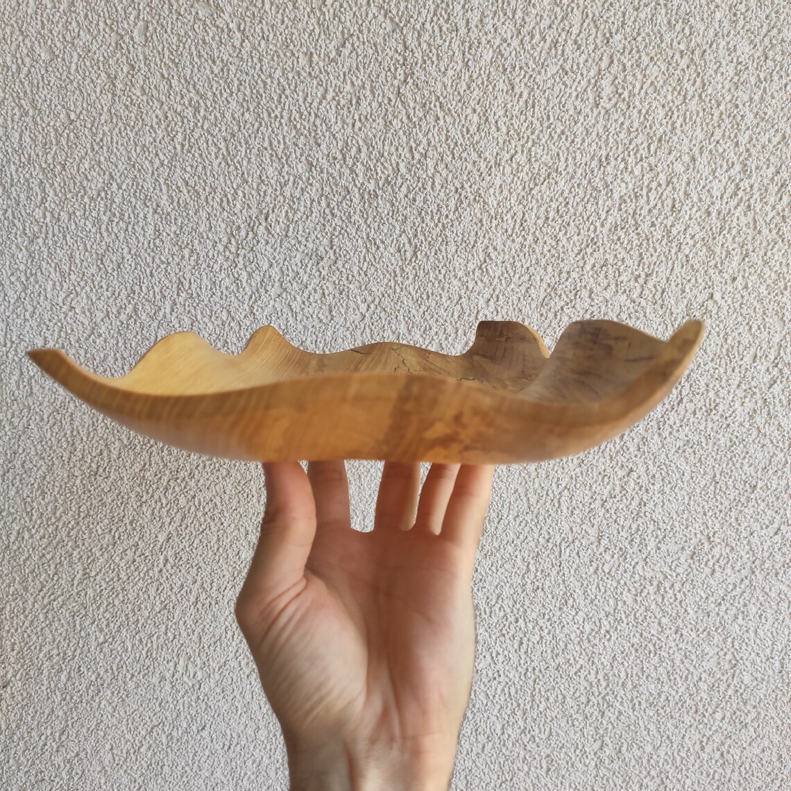 Unique Serving Board With Wavy Edges DIY Snack Plate Stylish Irregular ...