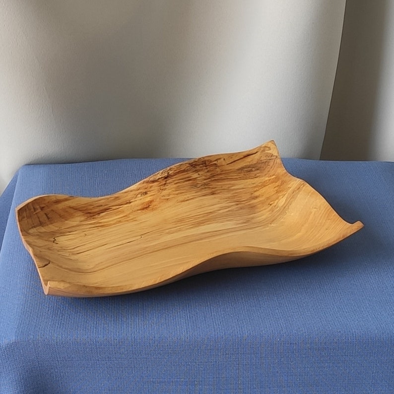 Unique Serving Board With Wavy Edges DIY Snack Plate Stylish Irregular ...