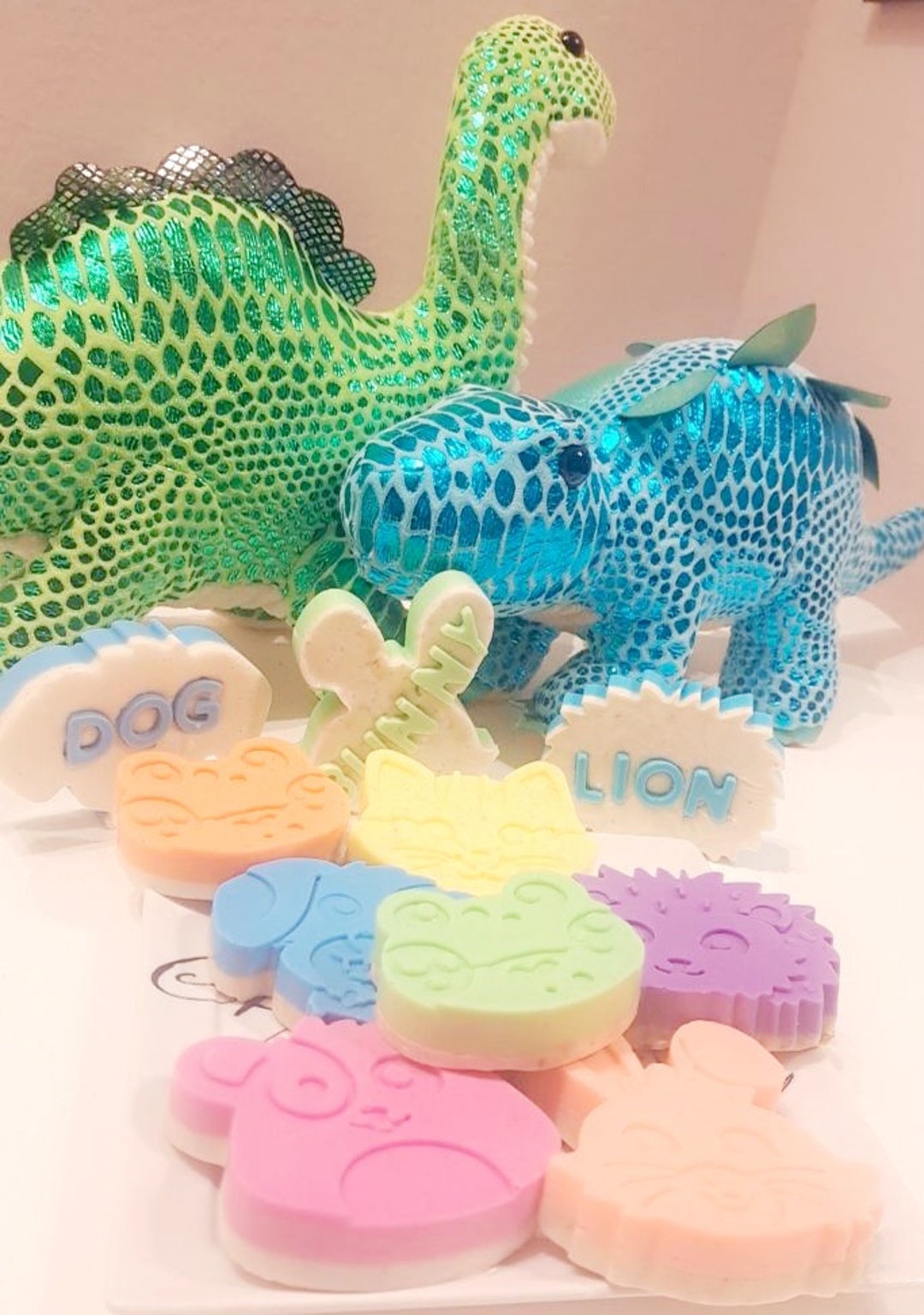 Sudsy Buddies - Handmade Oatmeal Lavender, Kids Educational Soap - Etsy