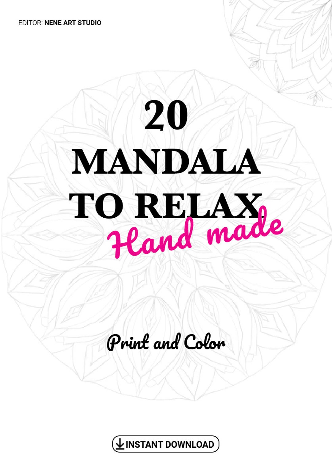 20 MANDALAS Hand Made - Etsy