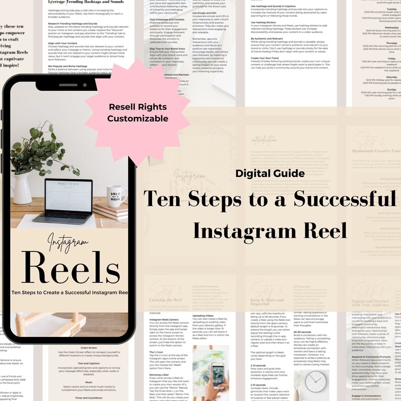 Guide: Ten Steps to Successful Instagram Reels, Resell Rights ...