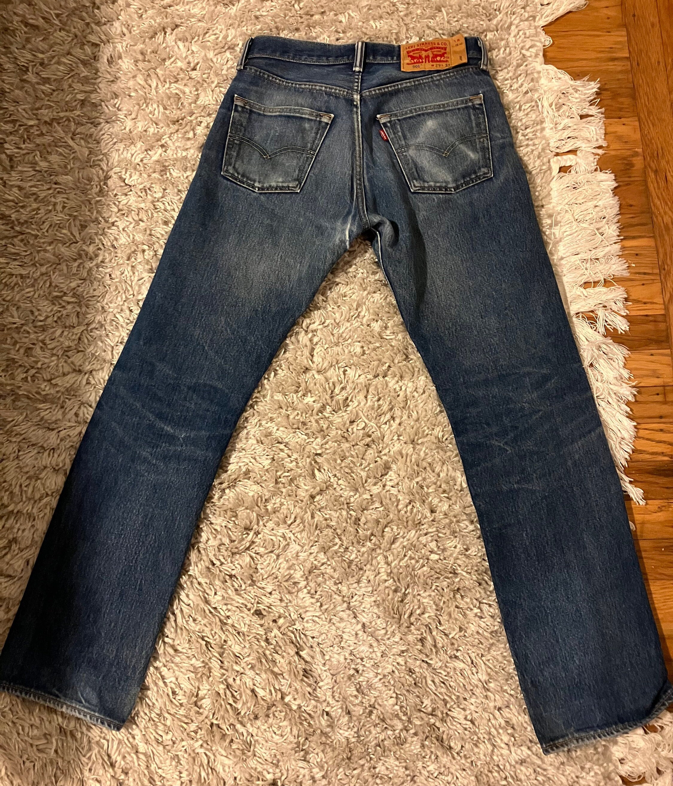 Levis 501s: 29 X 32 Shrink-to-fit - Etsy