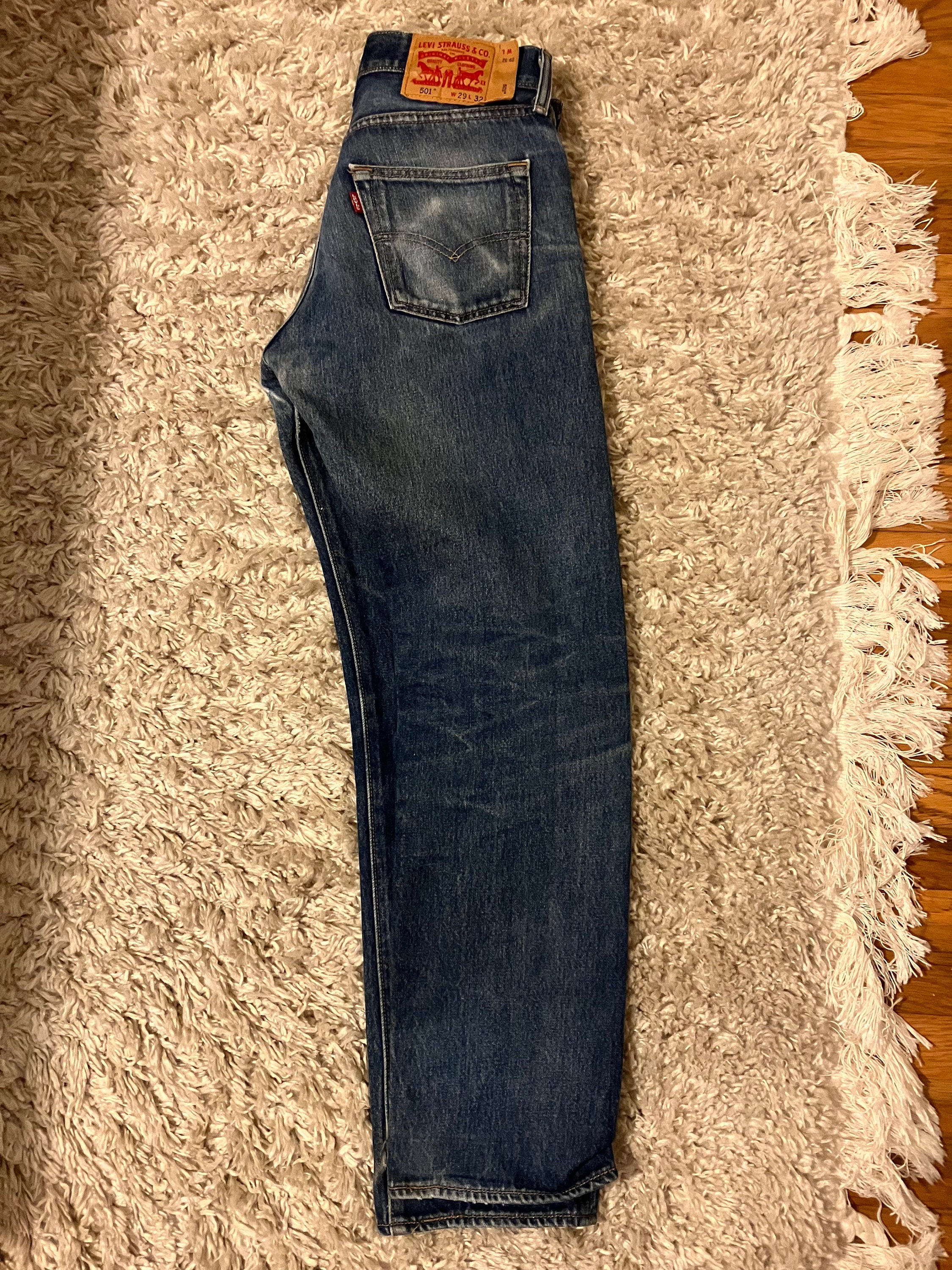 Levis 501s: 29 X 32 Shrink-to-fit - Etsy