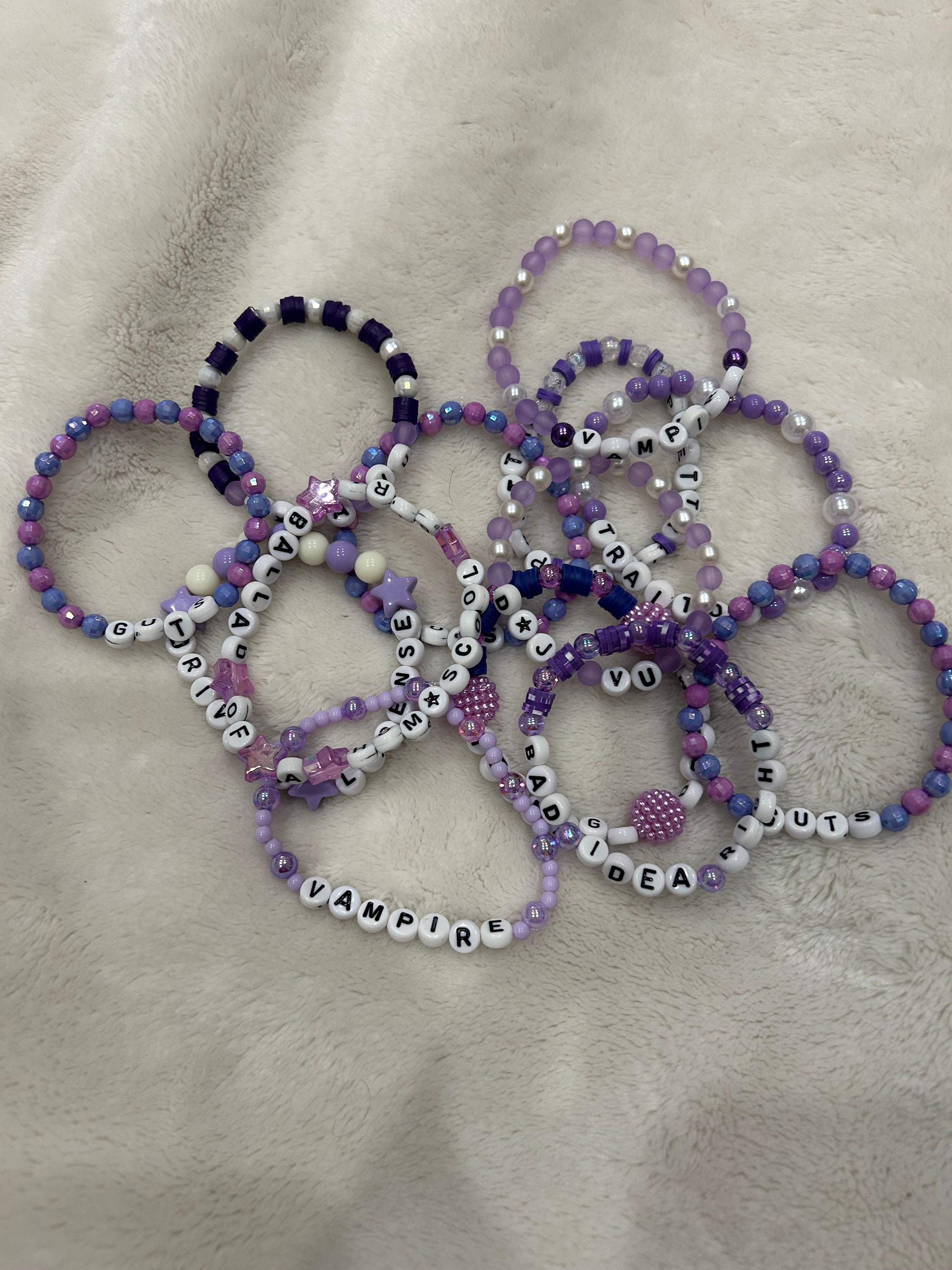 Olivia Rodrigo Guts Tour Bracelets - Etsy