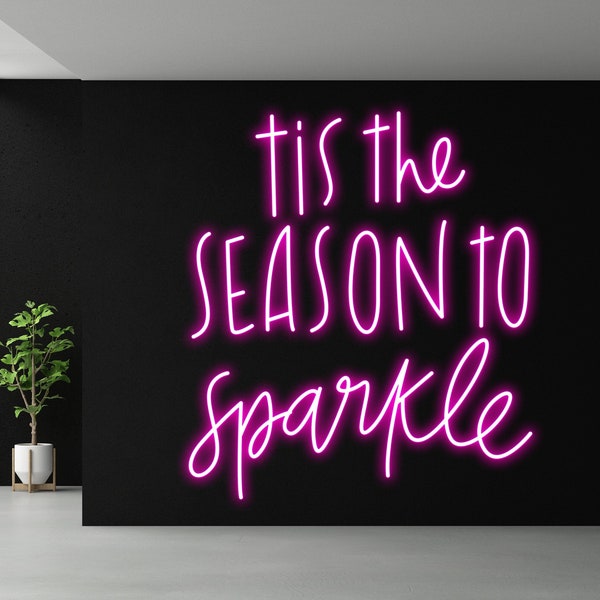 Sparkle Neon Sign - Etsy