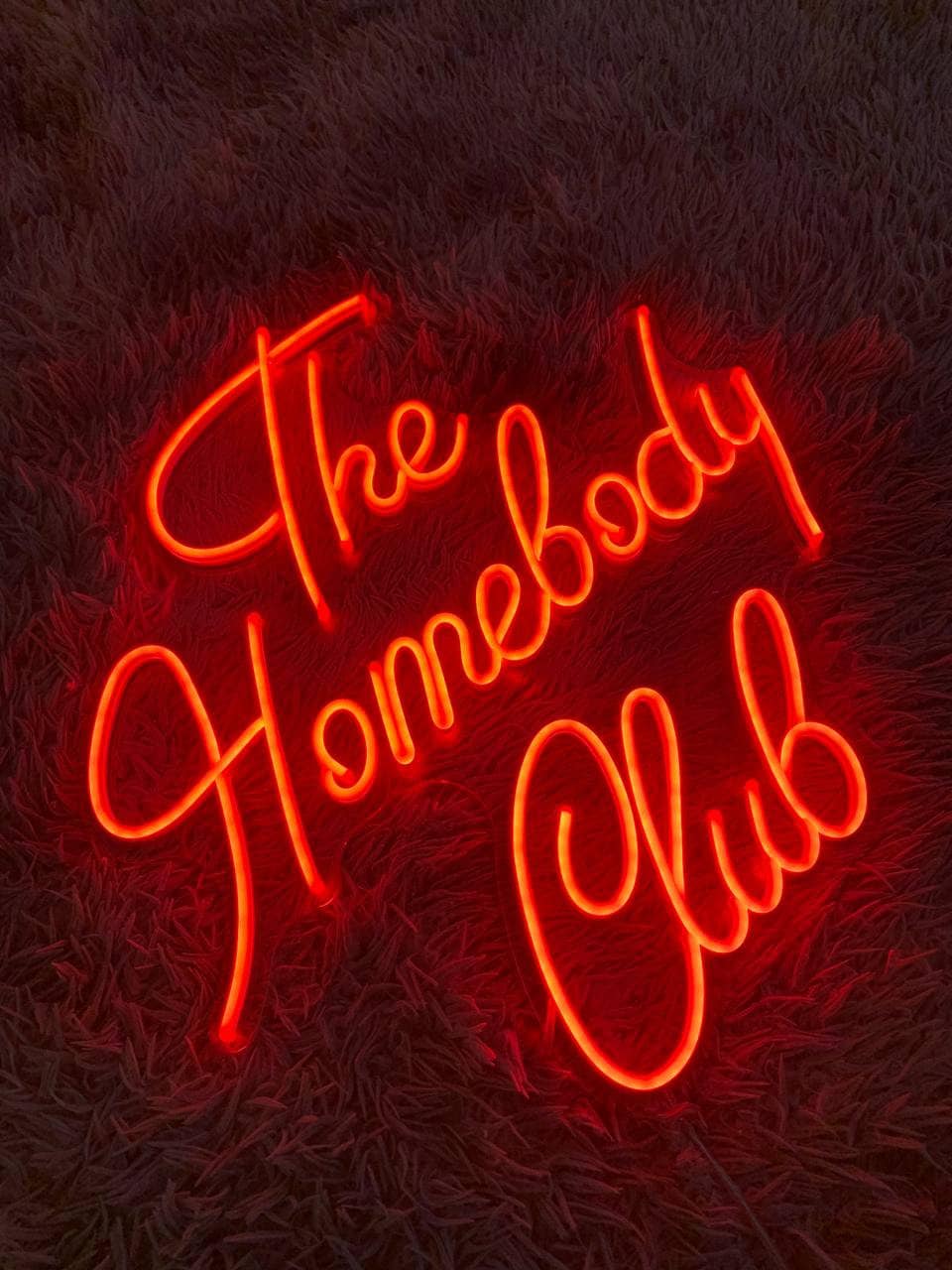 The Homebody Club Neon Sign Home Quote Neon Led Sign Quote - Etsy