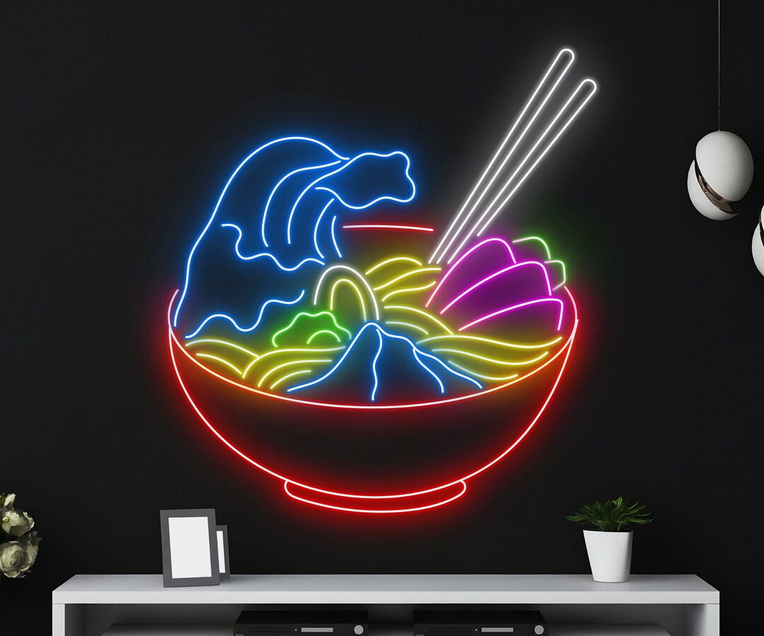 Ramen Logo Restaurant Neon Sign Ramen Neon Led Sign Ramen - Etsy