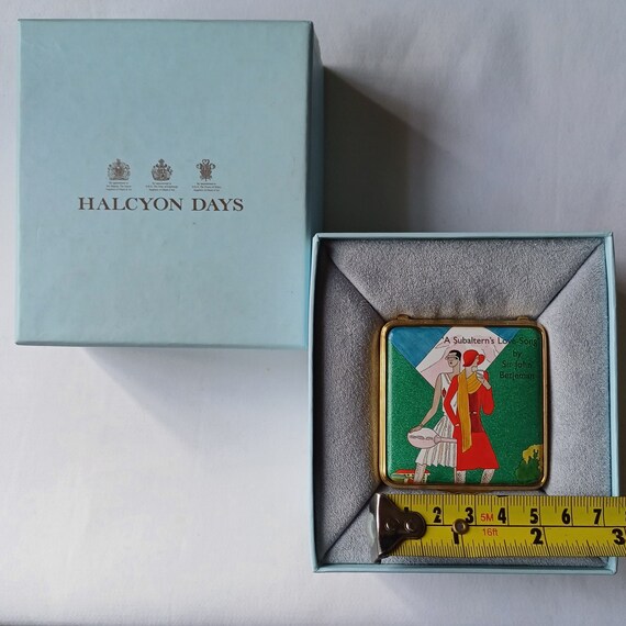 Halcyon Days Box - Subaltern's Love Song - Miss Joan … - Gem