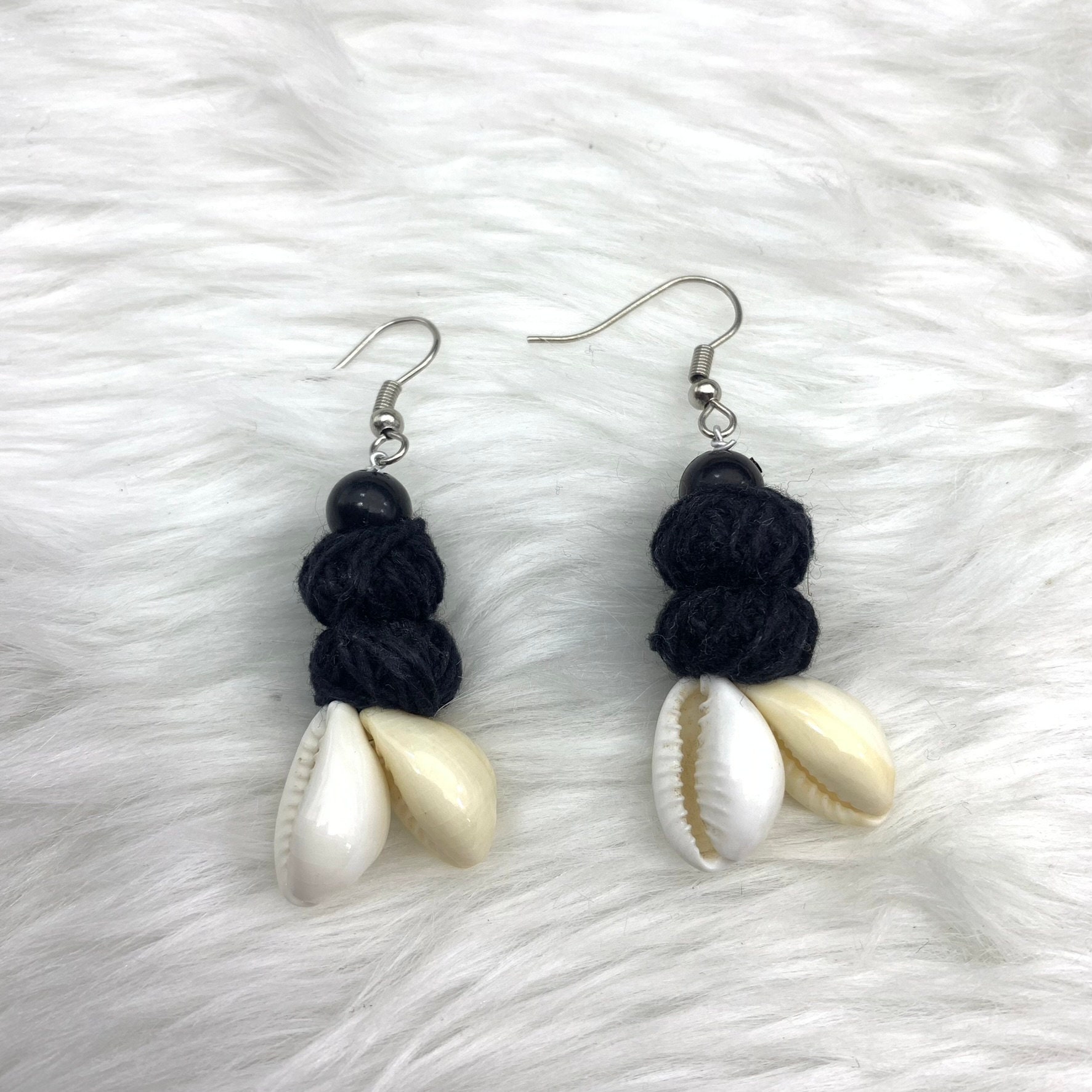 Quirky Fashions Handmade Fabric Indian Tribal Jewelry Black Cotton ...
