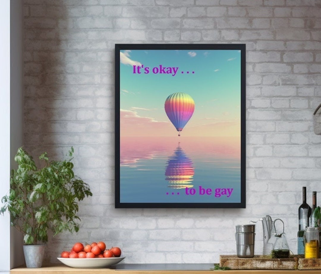 LGBTQ Pride Poster I Queer Art I Digital Design I High - Etsy