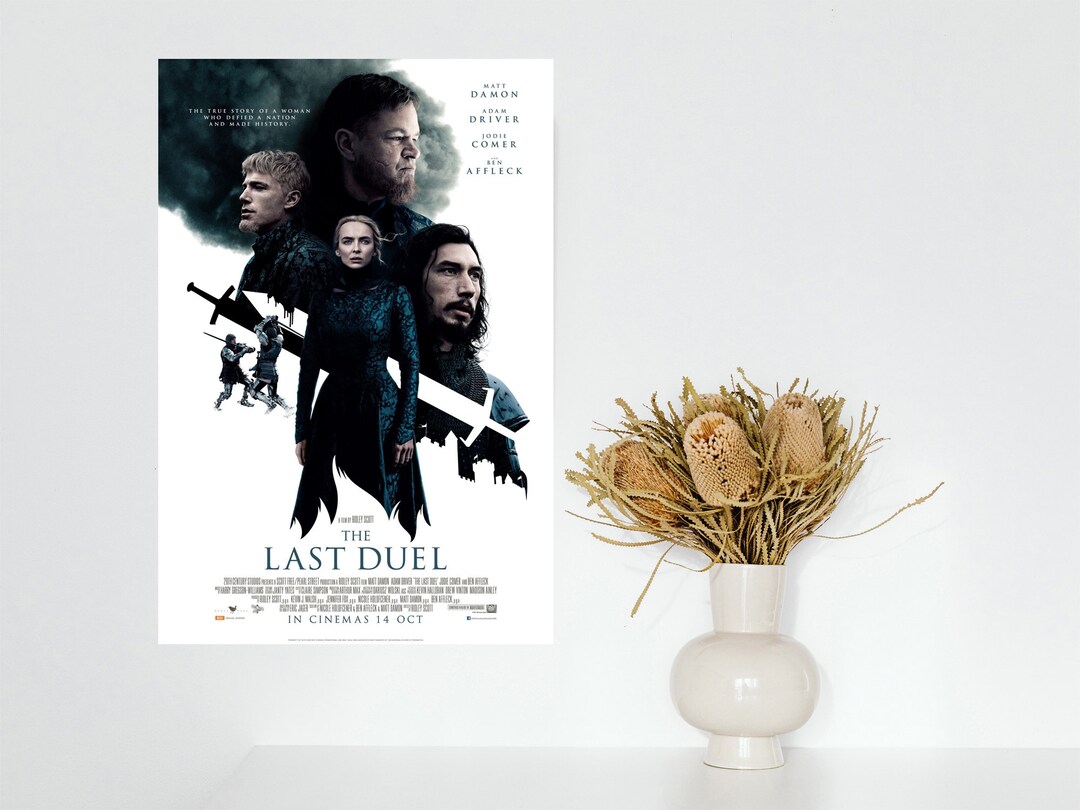The Last Duel Movie Poster 2023 Movie / Poster Gift / Bedroom - Etsy