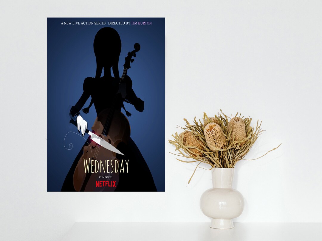 Wednesday Season 1 Movie Poster 2023 Movie / Poster Gift / Bedroom ...
