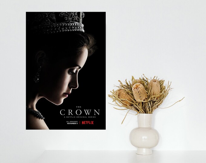 The Crown, Netflix Tv Series Poster, Claire Foy, John Lithgow, Sir ...
