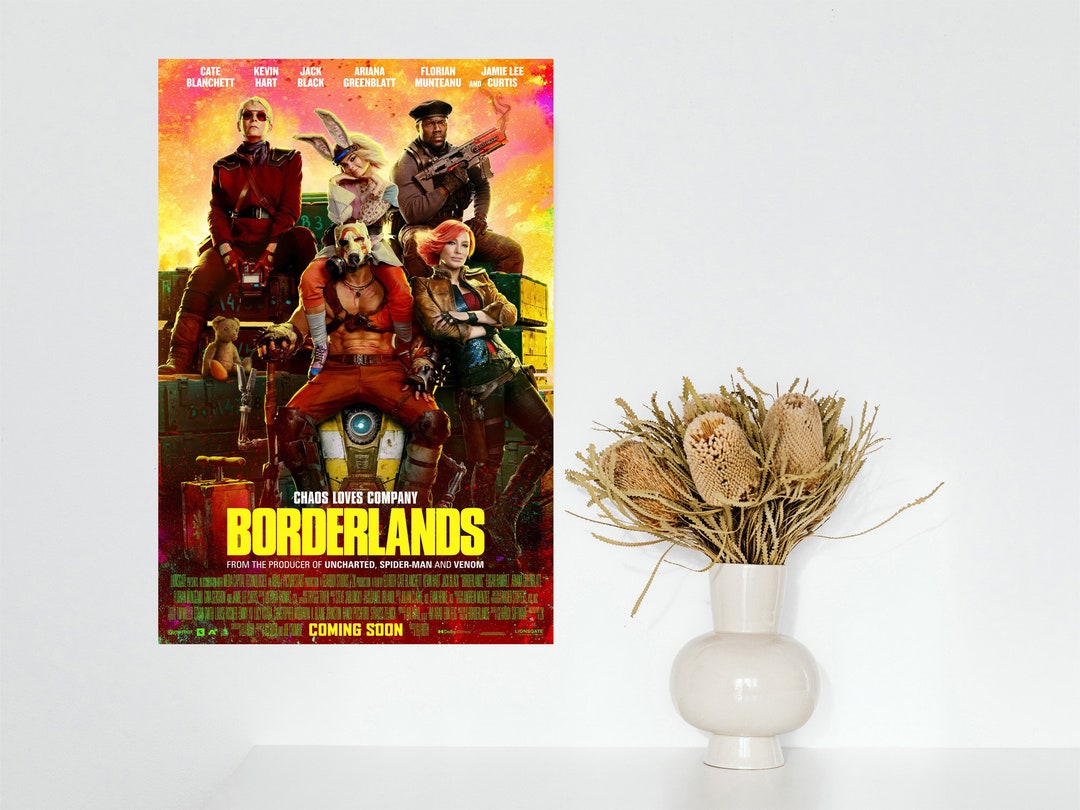 Borderlands Movie Poster 2023 Movie / Poster Gift / Bedroom Dormitory ...