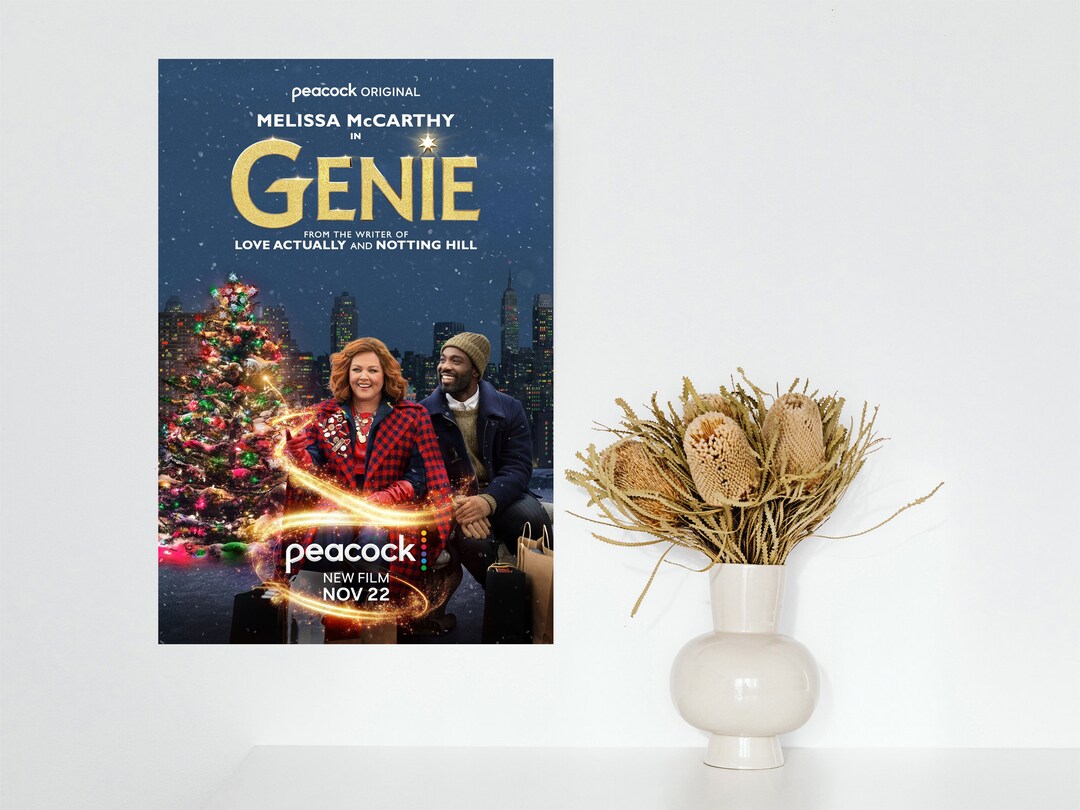 Genie Movie Poster 2023 Movie / Poster Gift / Bedroom Dormitory Wall ...