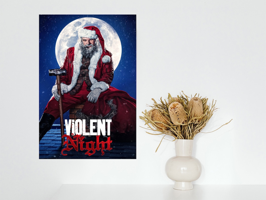 Violent Night Movie Poster 2023 Movie / Poster Gift / Bedroom Dormitory ...
