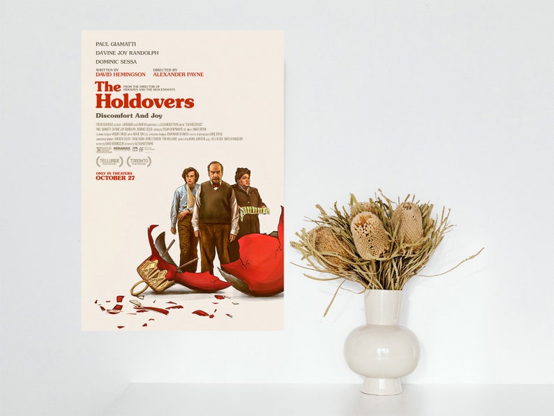 The Holdovers Movie Poster 2023 Movie / Poster Gift / Bedroom Dormitory ...