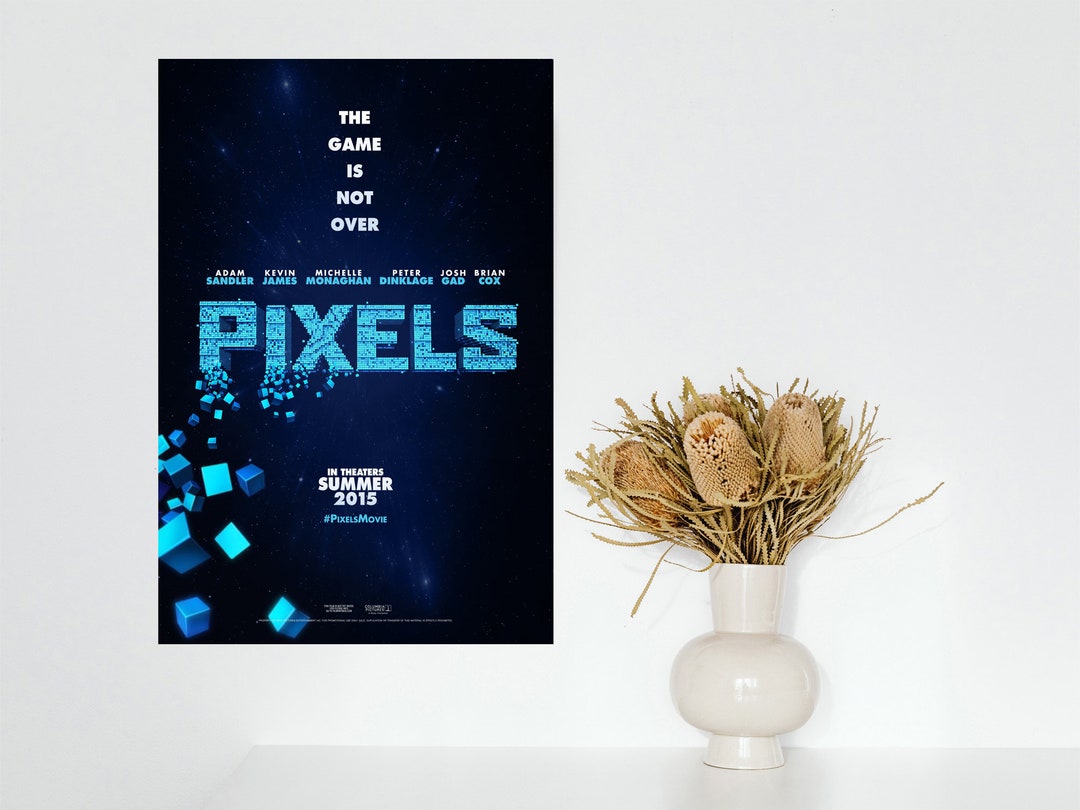 Pixels Movie Poster 2023 Movie / Poster Gift / Bedroom Dormitory Wall ... Pixels Movie Poster 2023 Movie / Poster Gift / Bedroom Dormitory Wall ...
