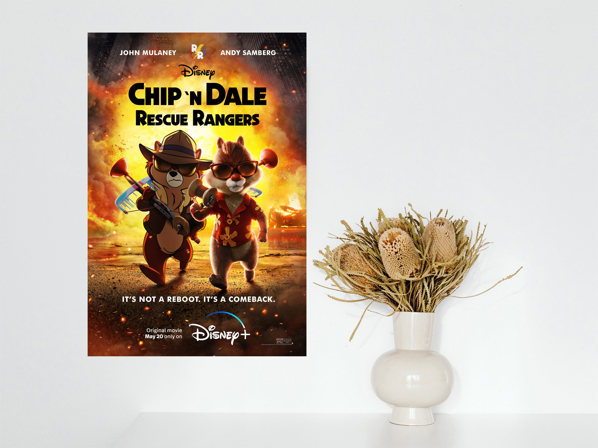 Chip N Dale Rescue Rangers Movie Poster 2023 Movie / Poster Gift ...
