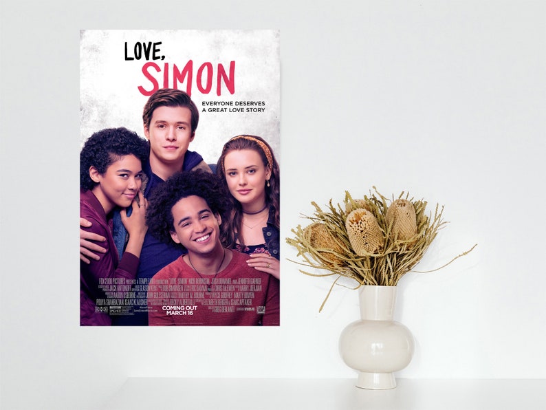 Love Simon Movie Poster 2023 Movie / Poster Gift / Bedroom Dormitory ...