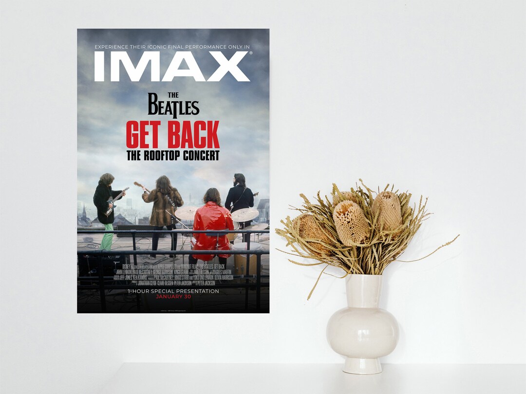 The Beatles Get Back Movie Poster 2023 Movie / Poster Gift / Bedroom ...