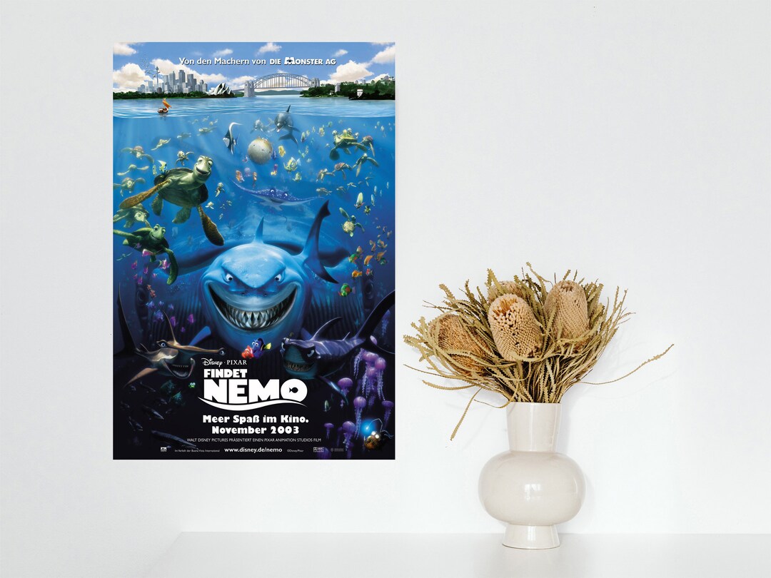 Finding Nemo Movie Poster 2023 Movie / Poster Gift / Bedroom Dormitory ...