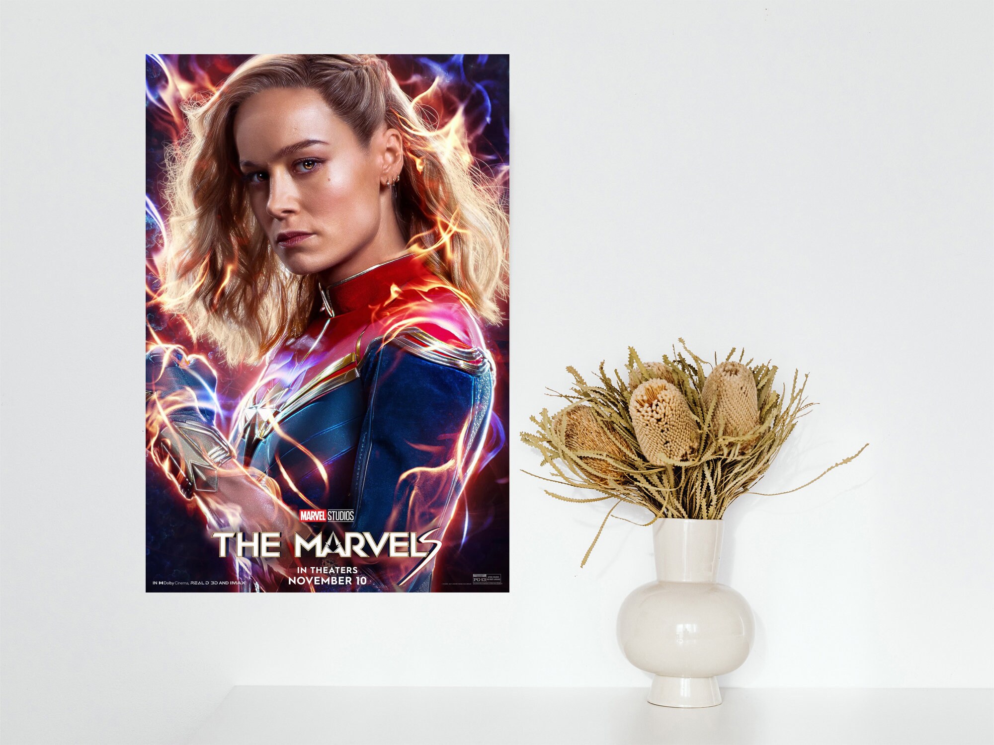 The Marvels Movie Poster 2023 Movie sold by Chemical Elegy | SKU ...
