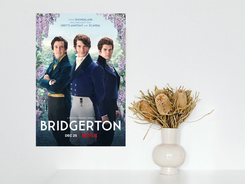 Bridgerton Season 1 Movie Poster 2023 Movie / Poster Gift / Bedroom ...