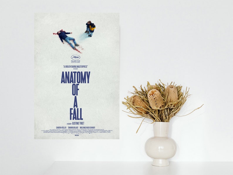 Anatomy of a Fall Movie Poster 2023 Movie / Poster Gift / Bedroom ...