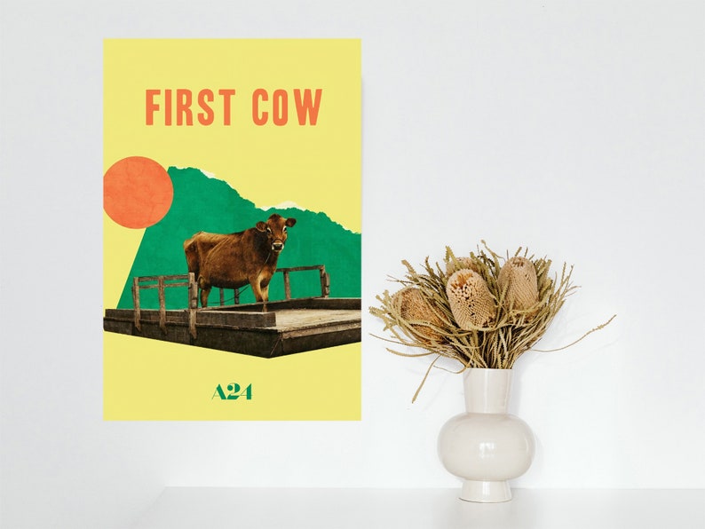 First Cow Movie Poster 2023 Movie / Poster Gift / Bedroom Dormitory ...