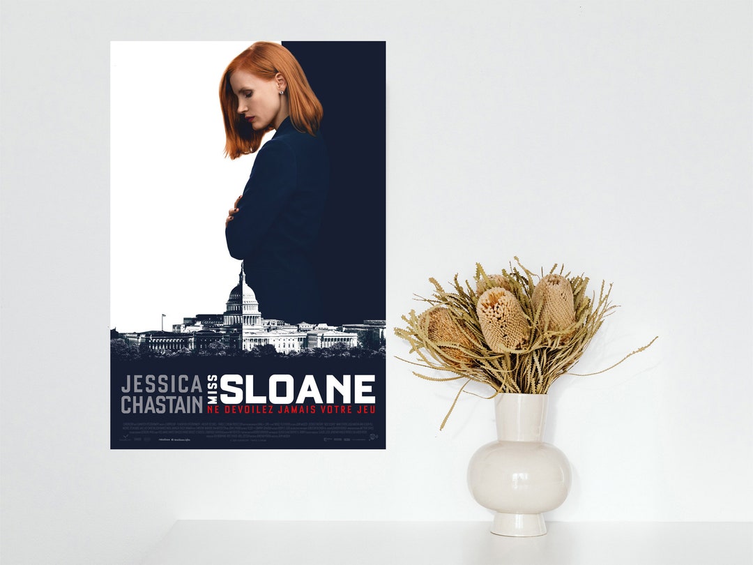 Miss Sloane Movie Poster 2023 Movie / Poster Gift / Bedroom Dormitory ...