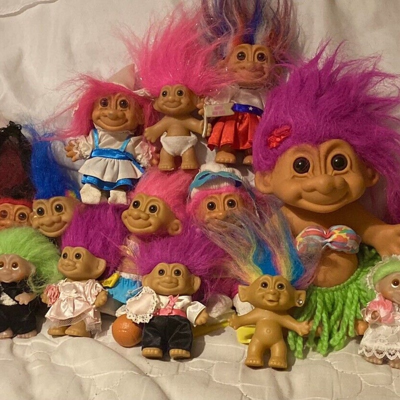 1980s Troll Dolls - Etsy