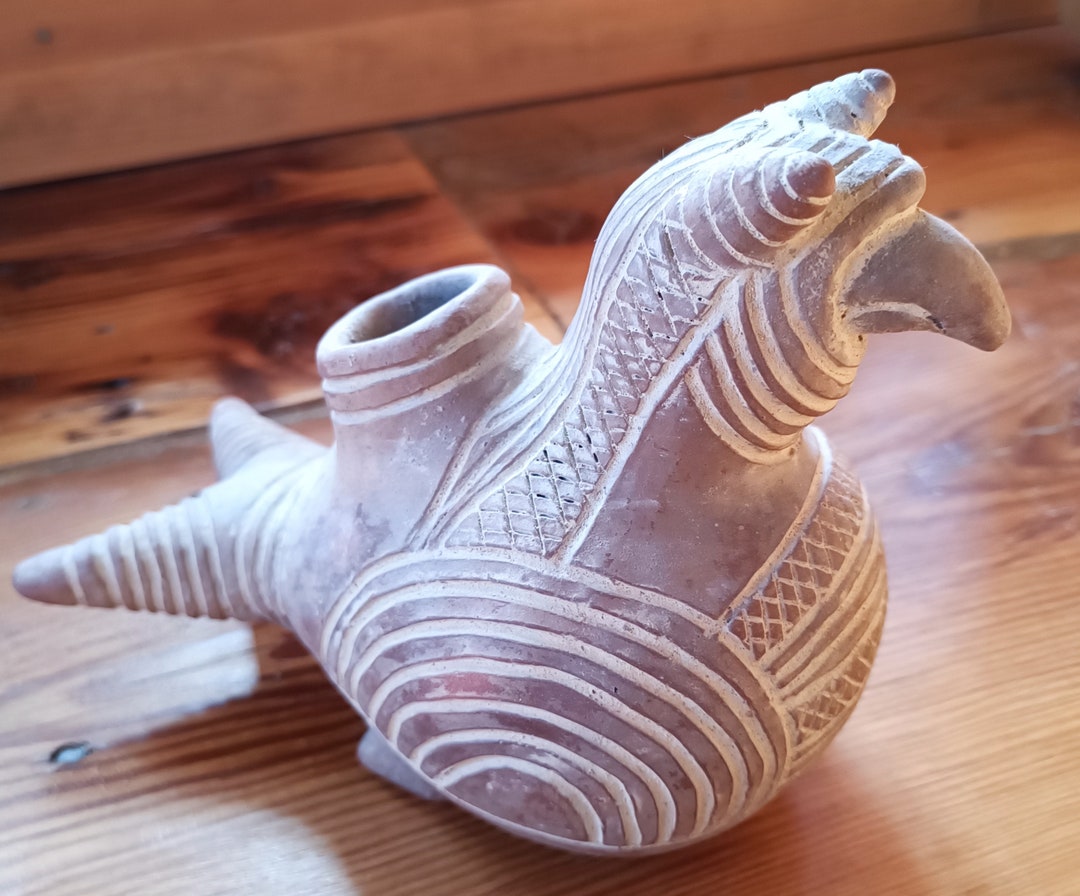 Replica of a Ritual Vessel (rhyton) in the Shape of a Bird, With ...