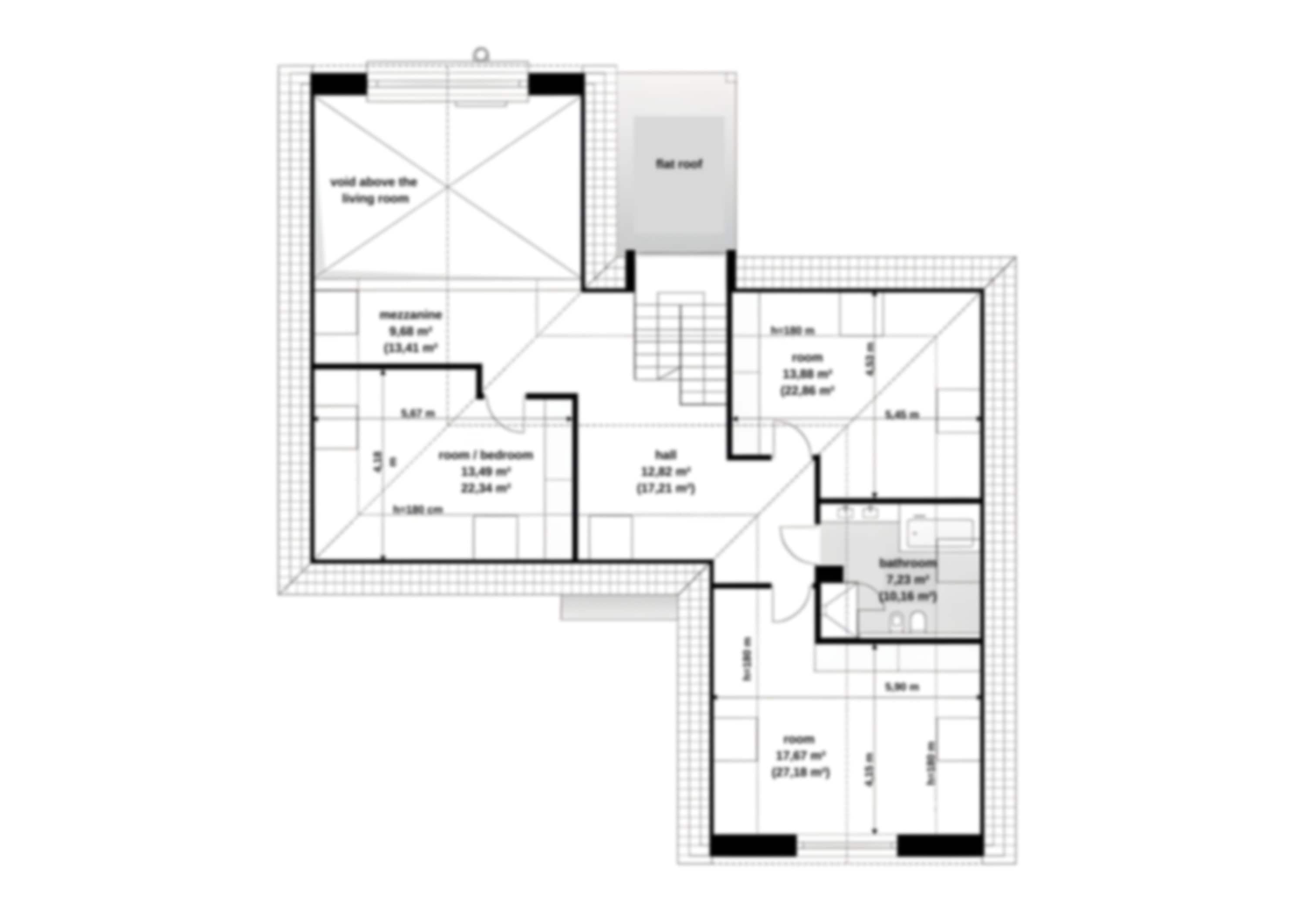 Great House Plan 23m X 25m- Modern Floor Plans, 4 Bedroom 178 M2, W ...