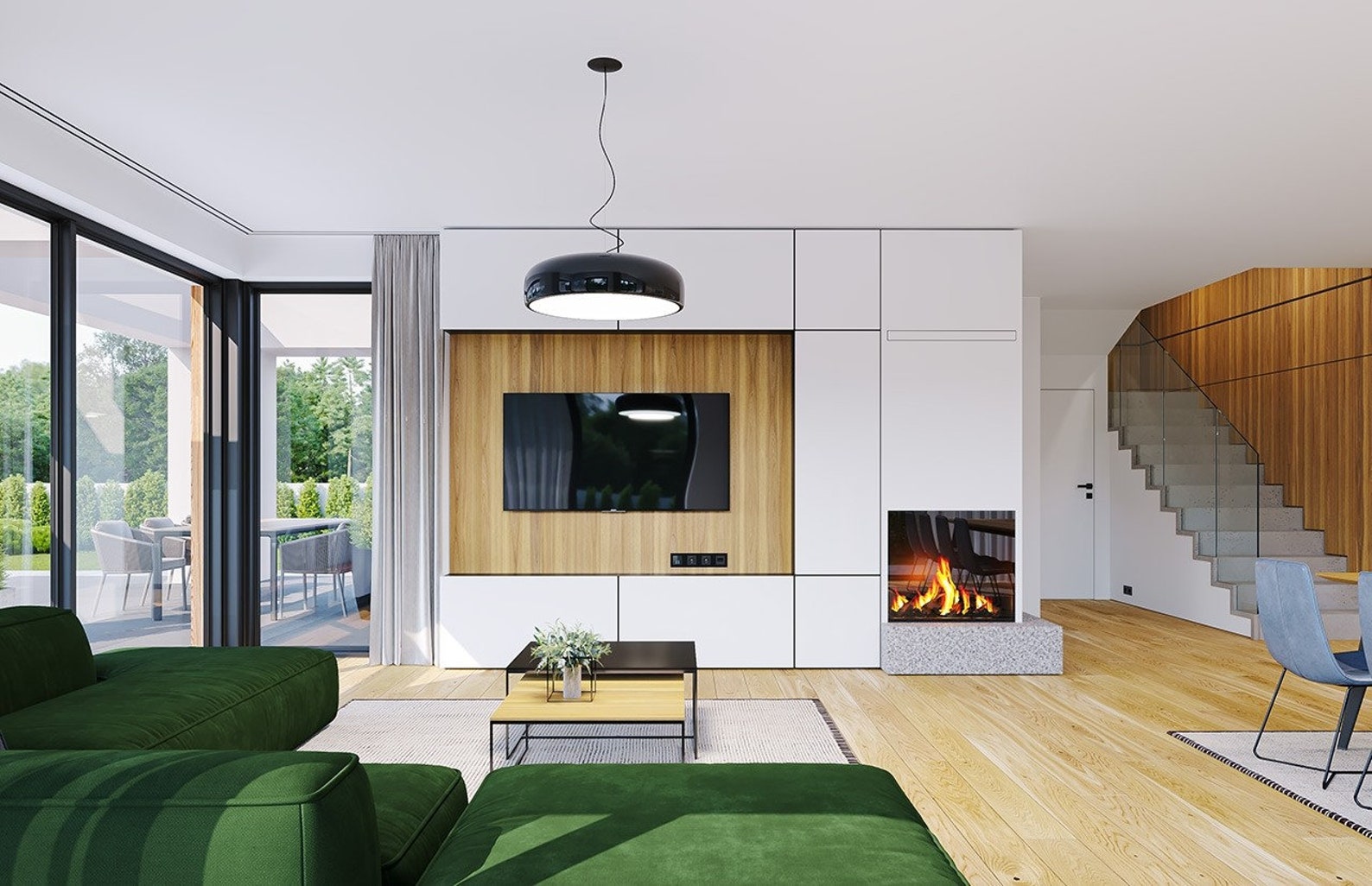 Contemporary Morden House Plan 16m X 18m- Modern Floor Plans, 3 Bedroom ...