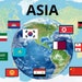 Flags of Asia Children's Books, Education, Geography, Countries in Asia ...