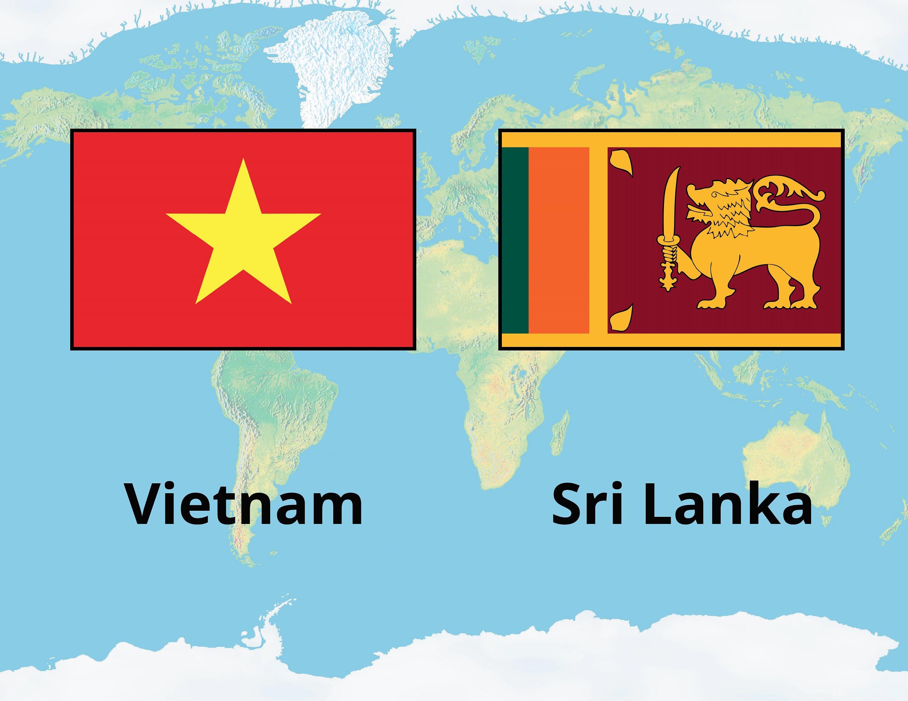 Flags of Asia Children's Books, Education, Geography, Countries in Asia ...