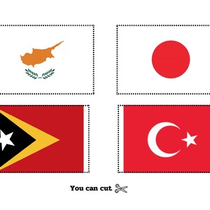 Flags of Asia Children's Books, Education, Geography, Countries in Asia ...