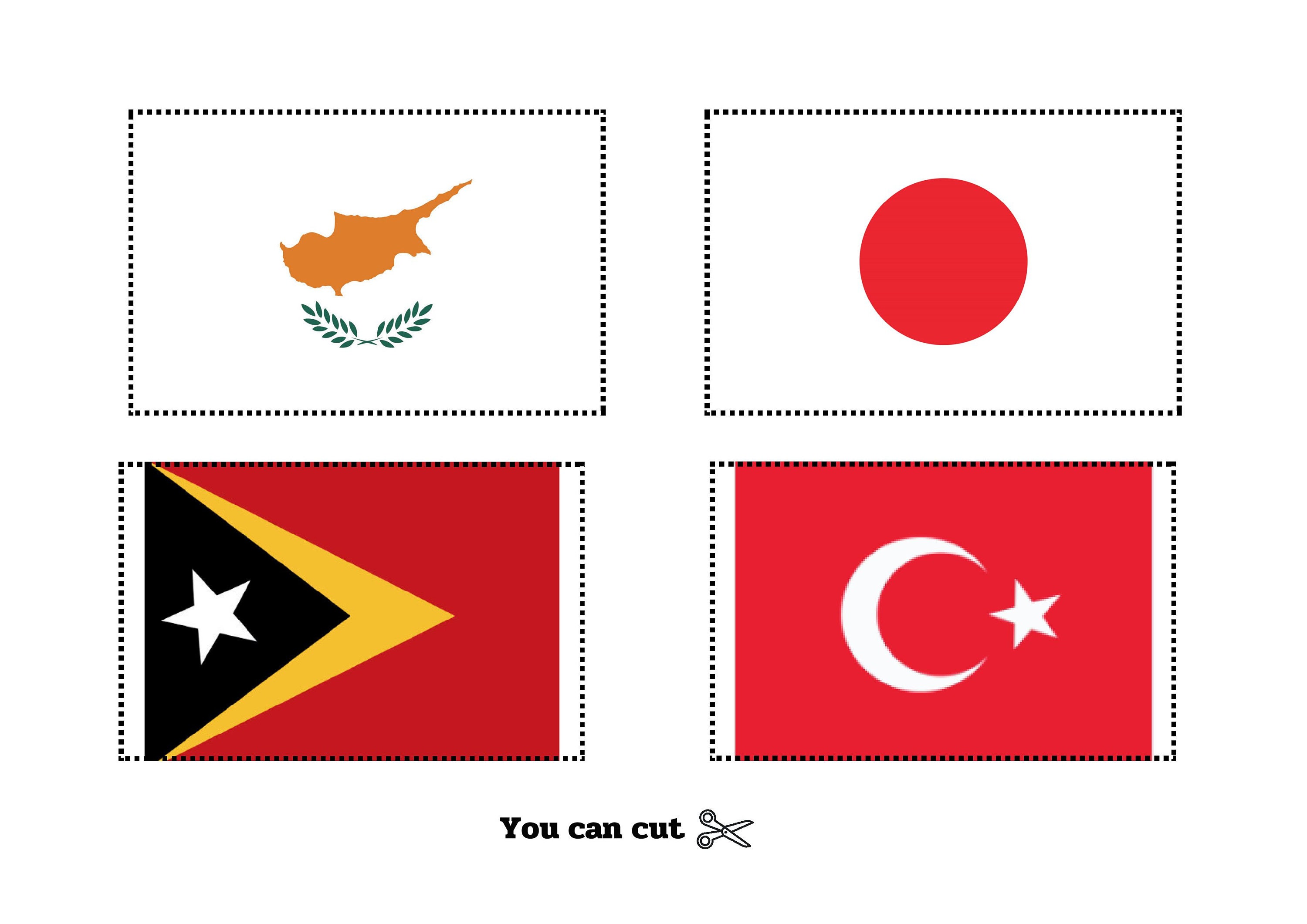 Flags of Asia Children's Books, Education, Geography, Countries in Asia ...