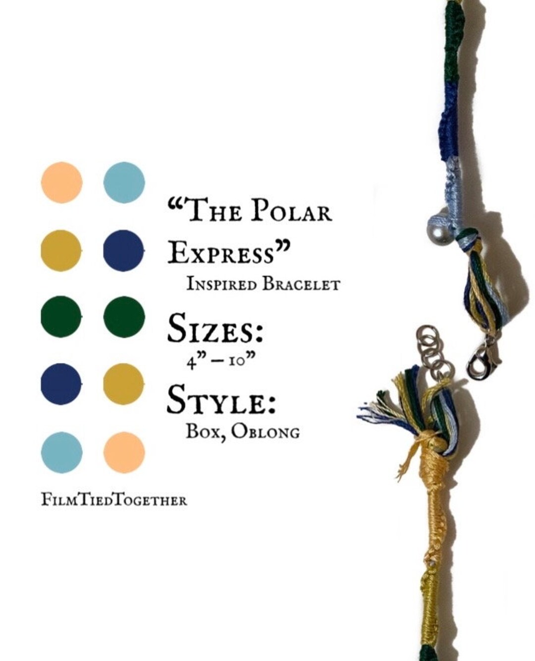 The Polar Express Bracelet - Etsy