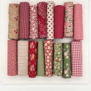 Tilda Creating Memories Fat Eighth 16 Piece Bundle Winter Holiday - Etsy