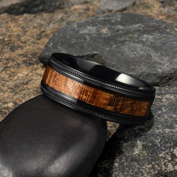 Wood Grain Ring - Etsy