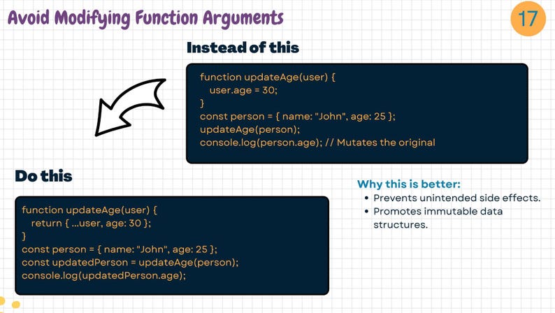 100 Ways to Improve Your Code - Javascript Refactoring - Etsy