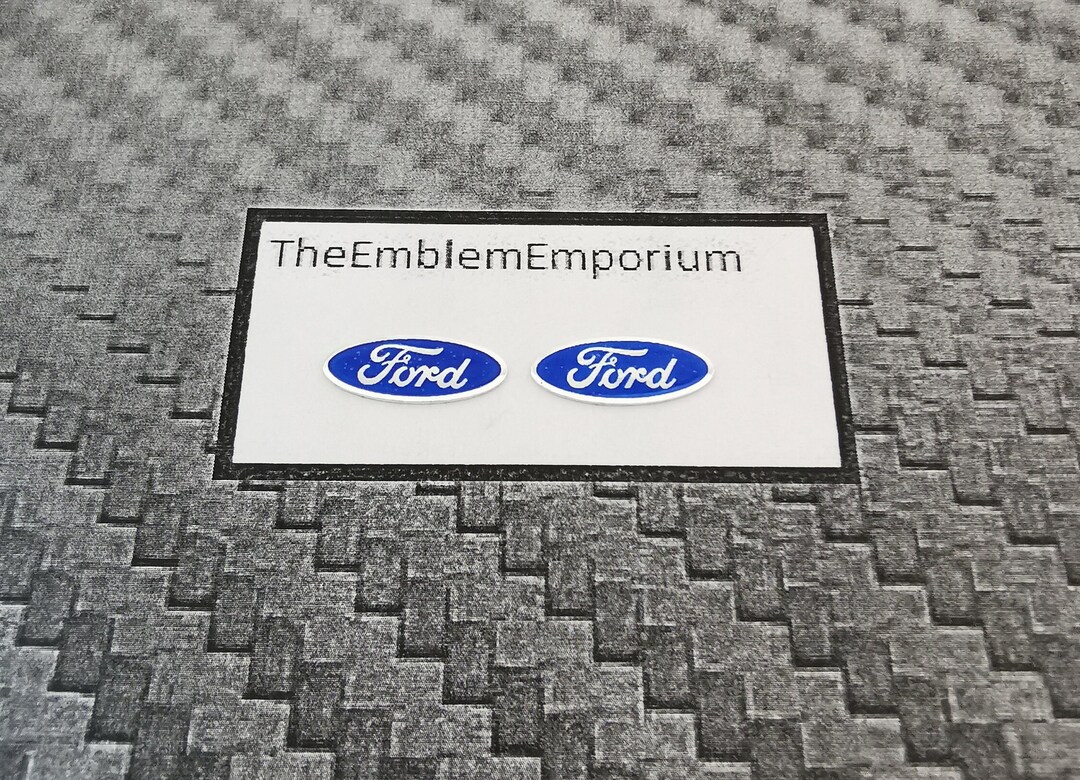Replacement Ford Car Key Emblem x2 18mm - Etsy