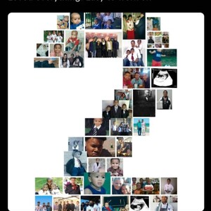 Numbers Photo Collage Canva Frame Template 0 1 2 3 4 5 6 7 8 9 Birthday ...