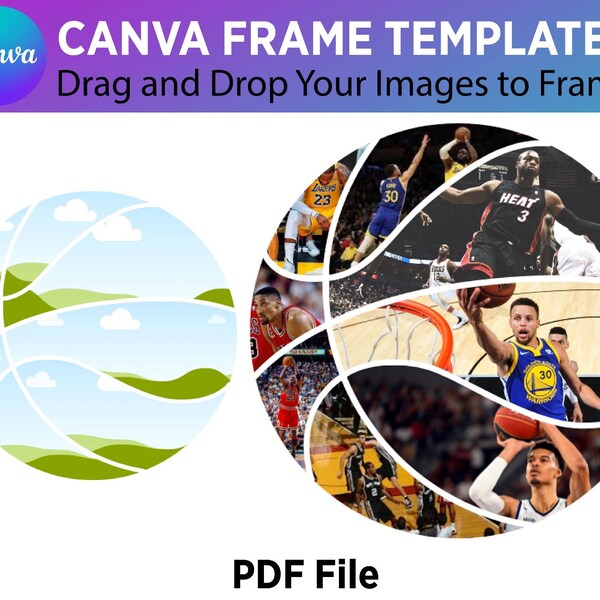 Basketball Templates - Etsy