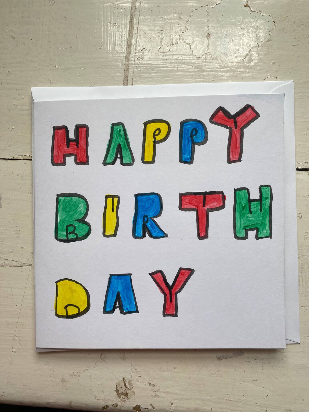 Happy Birthday Card Pack - Etsy