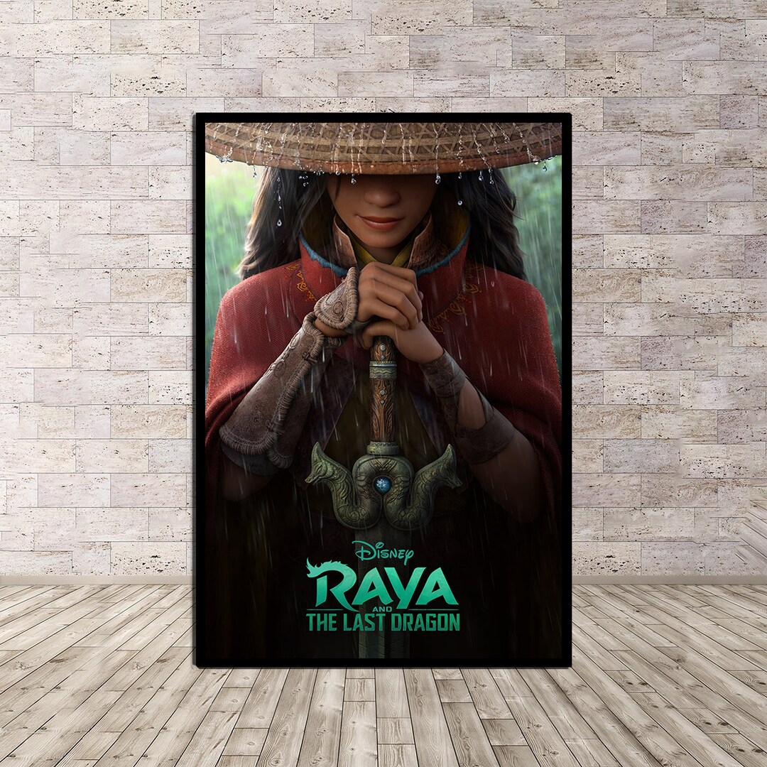Raya and the Last Dragon Poster or Canvas Wall Decor Modern Home Art ...